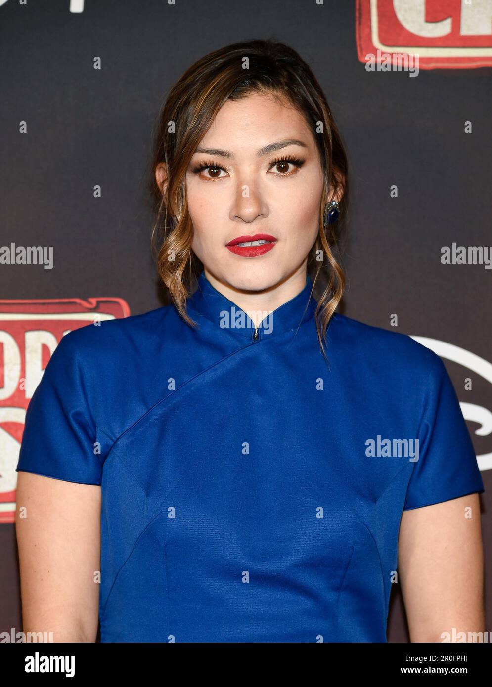 Inga Schlingmann attends the premiere of the Disney+ original series ...