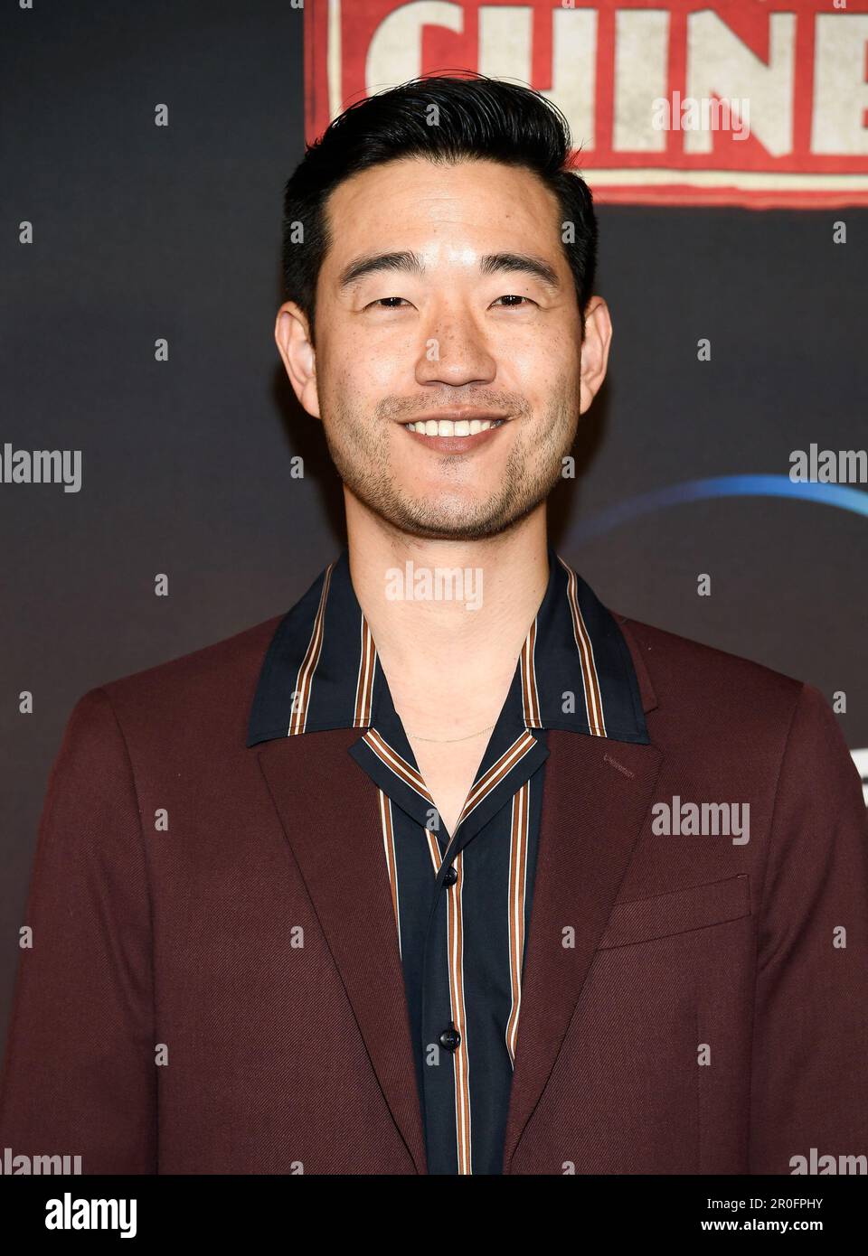 Daniel K. Isaac attends the premiere of the Disney+ original series ...