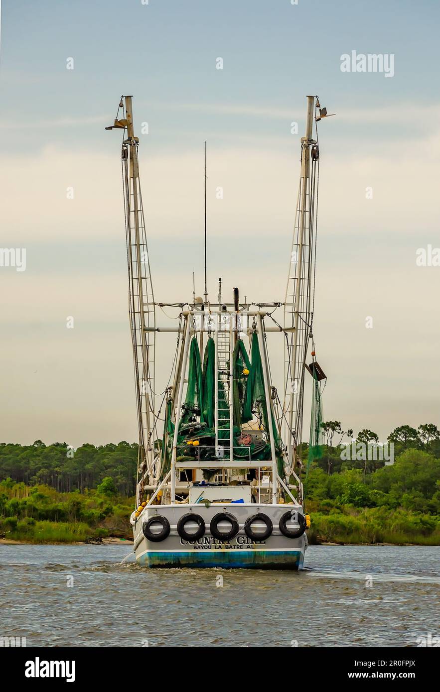 Country girl shrimp boat hi-res stock photography and images - Alamy