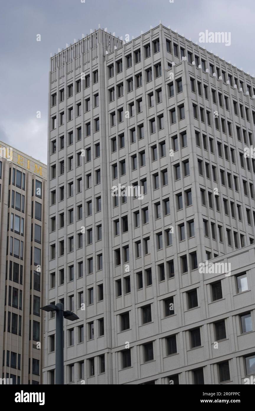 Building at Potsdamer Platz (Potsdam Square), Berlin, Germany Stock ...