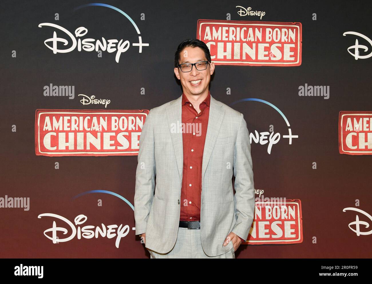 Gene Luen Yang attends the premiere of the Disney+ original series ...