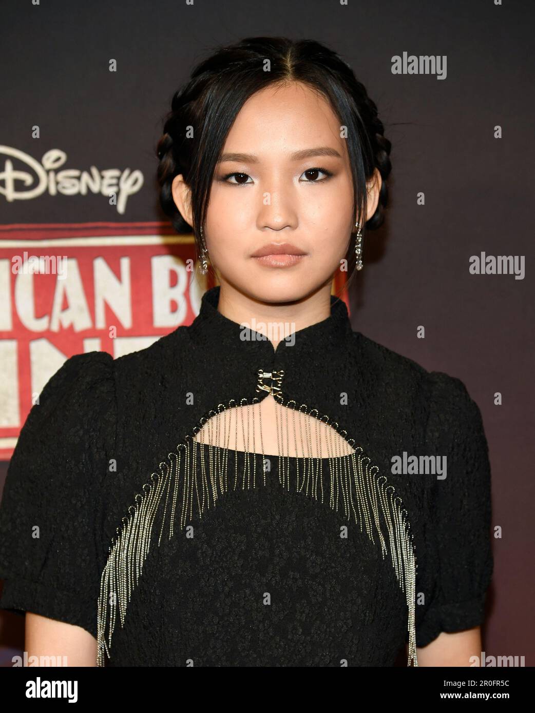 Rosalie Chiang attends the premiere of the Disney+ original series ...