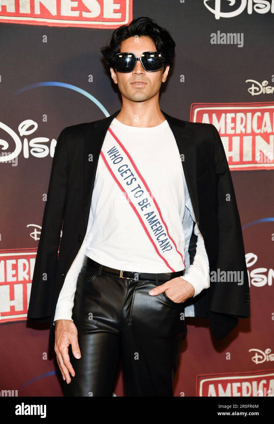Saad Amer attends the premiere of the Disney+ original series "American ...