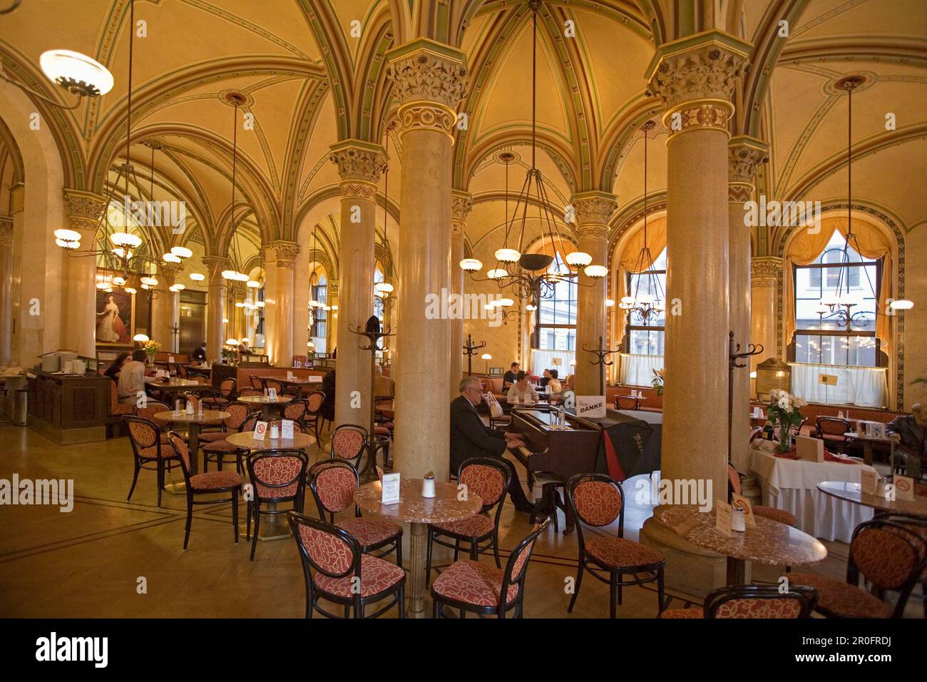 Vienna Austria Cafe Central Stock Photo - Alamy