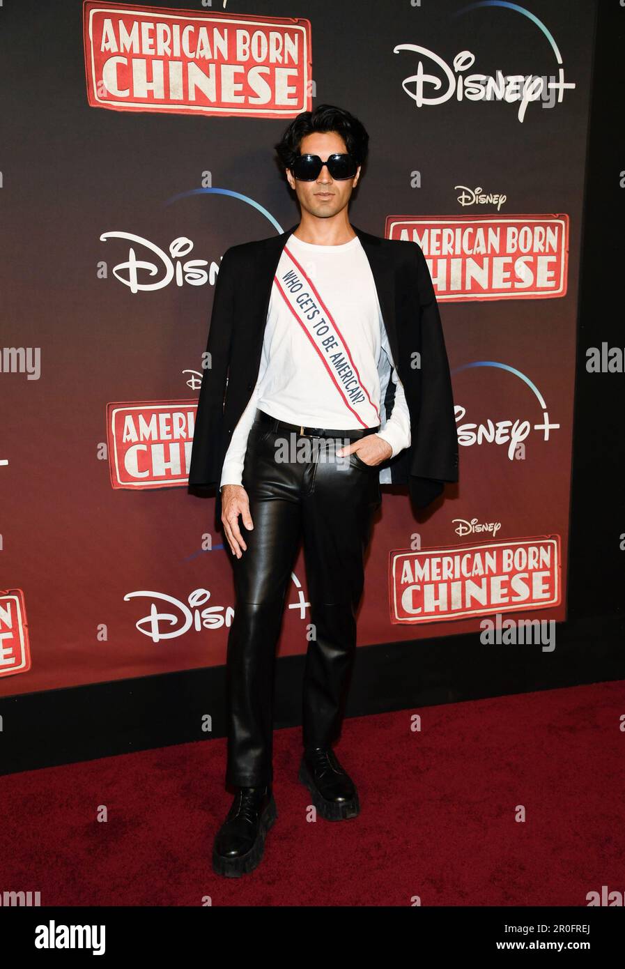 Saad Amer attends the premiere of the Disney+ original series "American ...