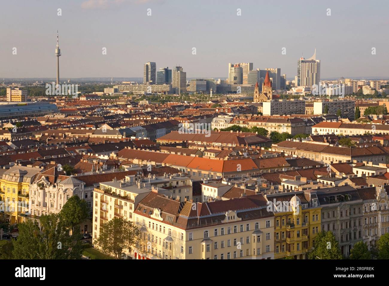 Vienna Austria Prater Big Wheel Vienna Austria view from Prater Big ...