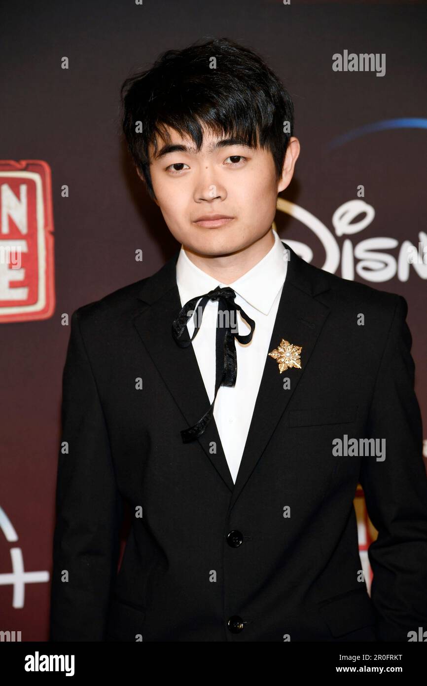 Ben Wang attends the premiere of the Disney+ original series "American ...