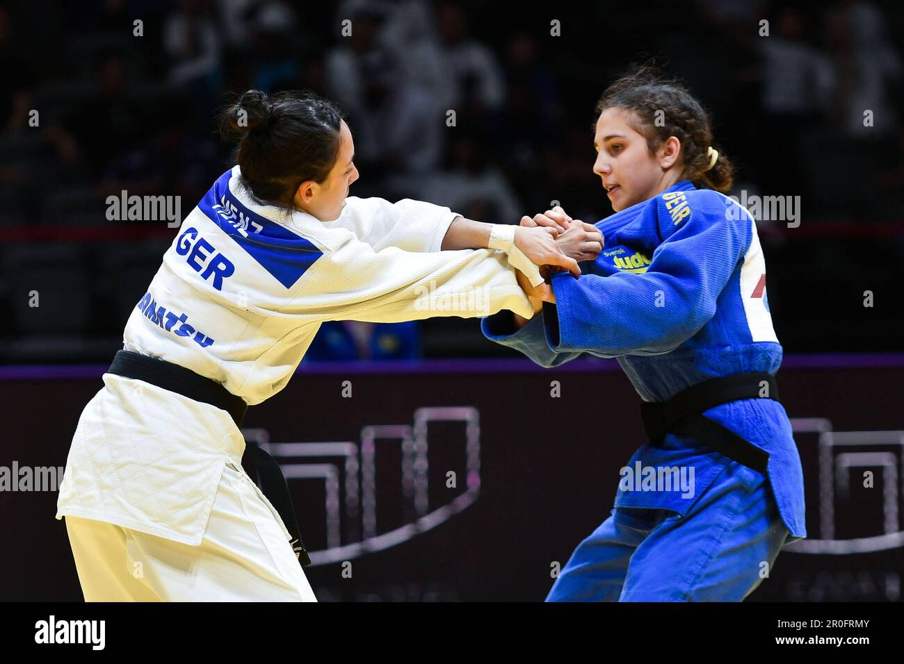 Doha, Qatar, 7 May 2023. Menza Katharina of Germany competes against ...