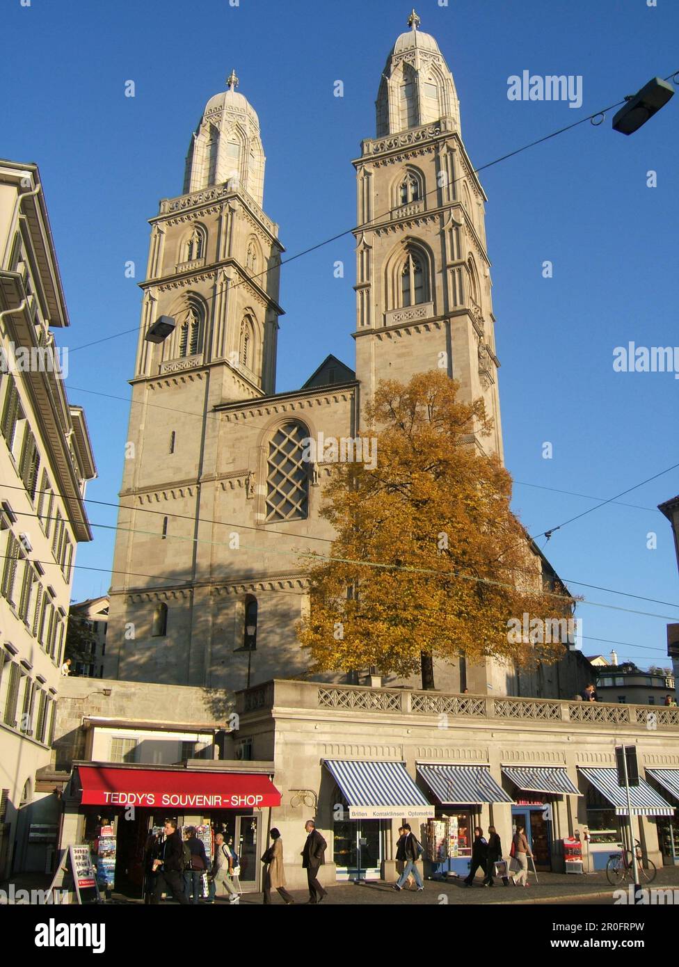 Switzerland Zuerich,Grossmuenster, kathedral Stock Photo - Alamy