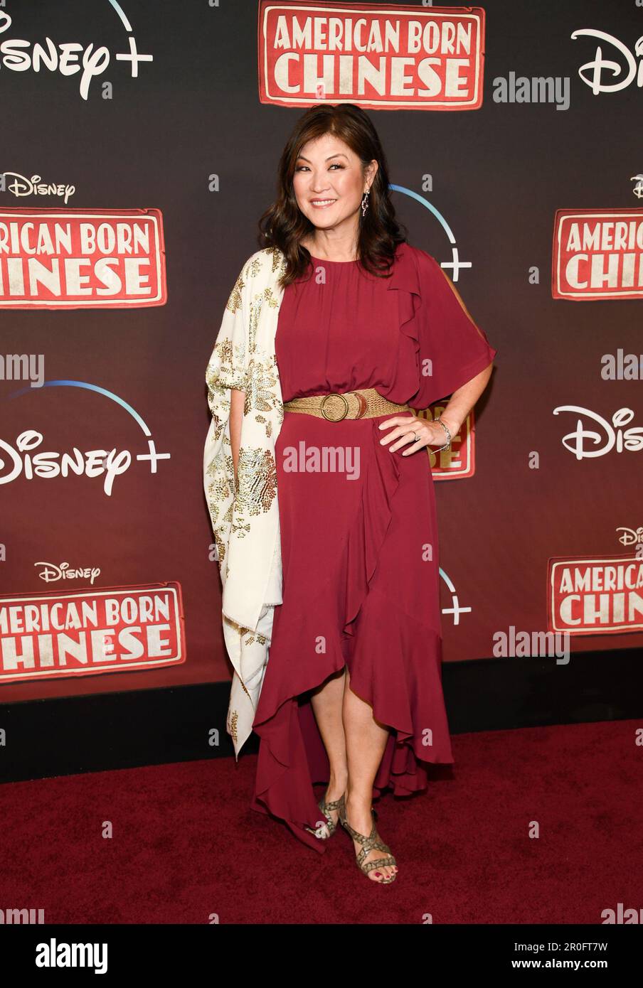 Juju Chang attends the premiere of the Disney+ original series "American Born Chinese" at Radio ...