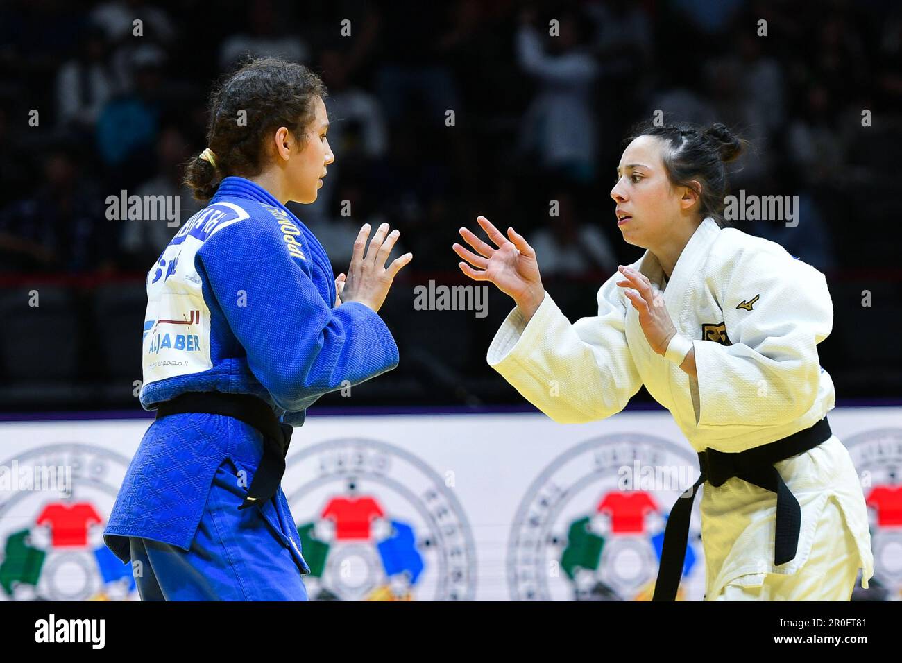 Doha, Qatar, 7 May 2023. Menza Katharina of Germany competes against ...