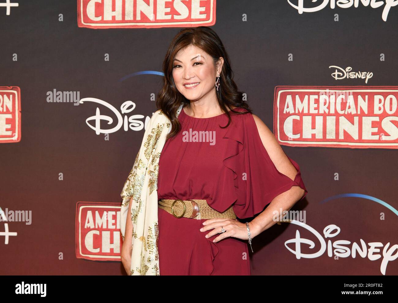 Juju Chang attends the premiere of the Disney+ original series ...