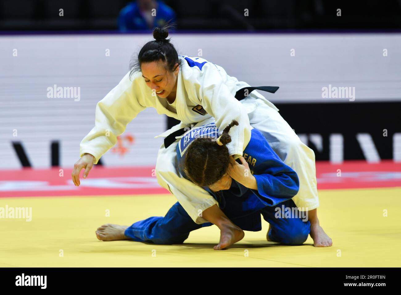 Doha, Qatar, 7 May 2023. Menza Katharina of Germany competes against ...