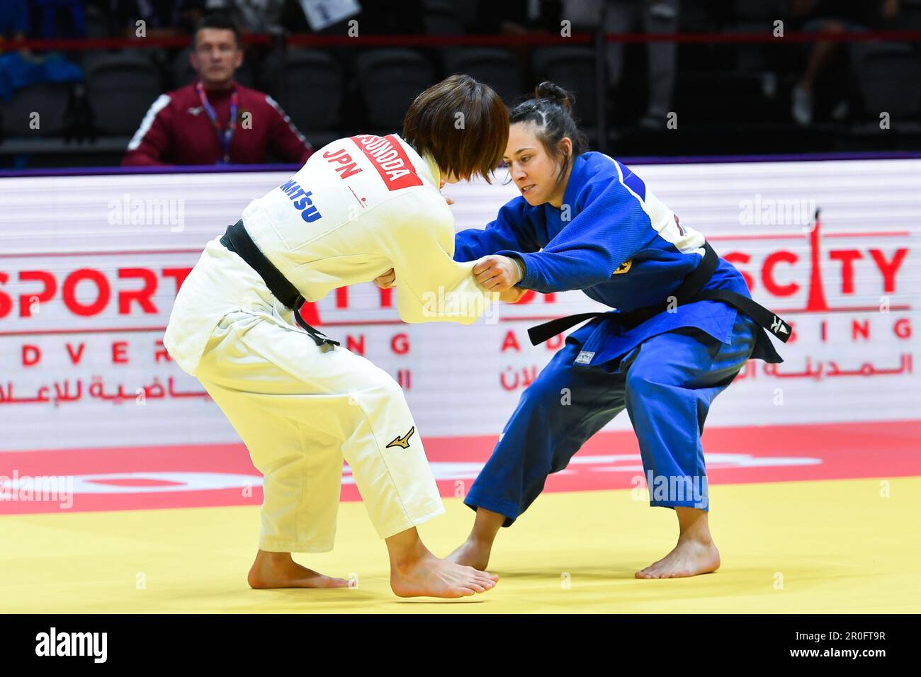 Doha, Qatar, 7 May 2023. Natsumi Tsunoda of Japan competes against ...