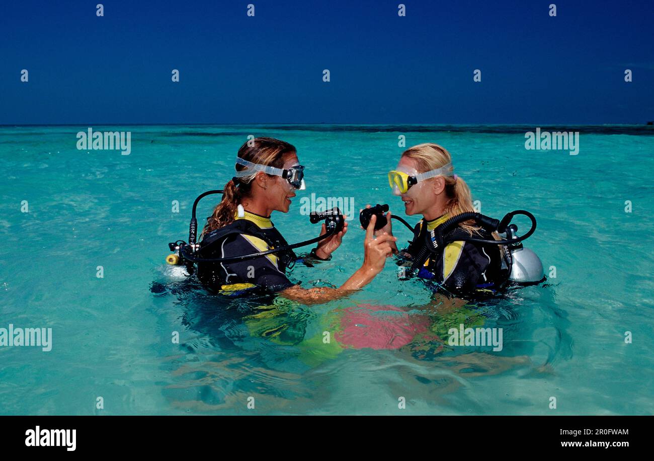 Diving Course on Maldives, Maldives, Indian Ocean, Medhufushi, Meemu ...
