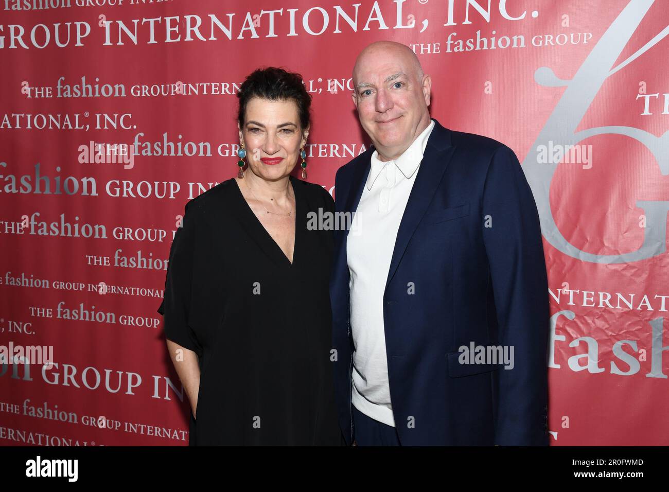 New York, USA. 08th May, 2023. Maryanne Grisz and James D'Adamo walking ...