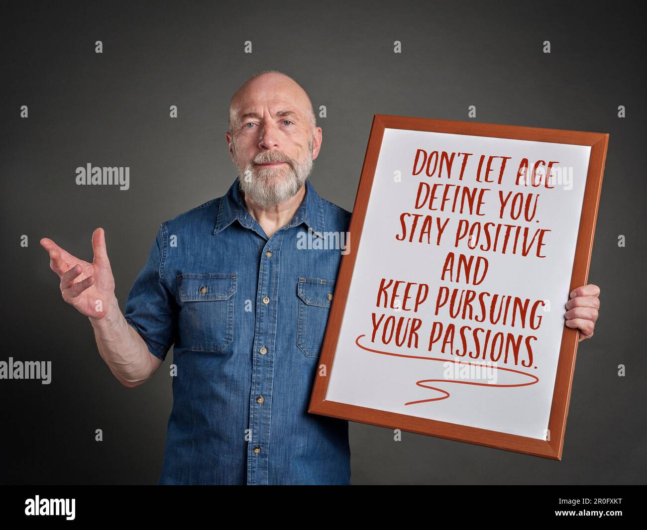 Do not let age define you. Stay positive and keep persuing your ...