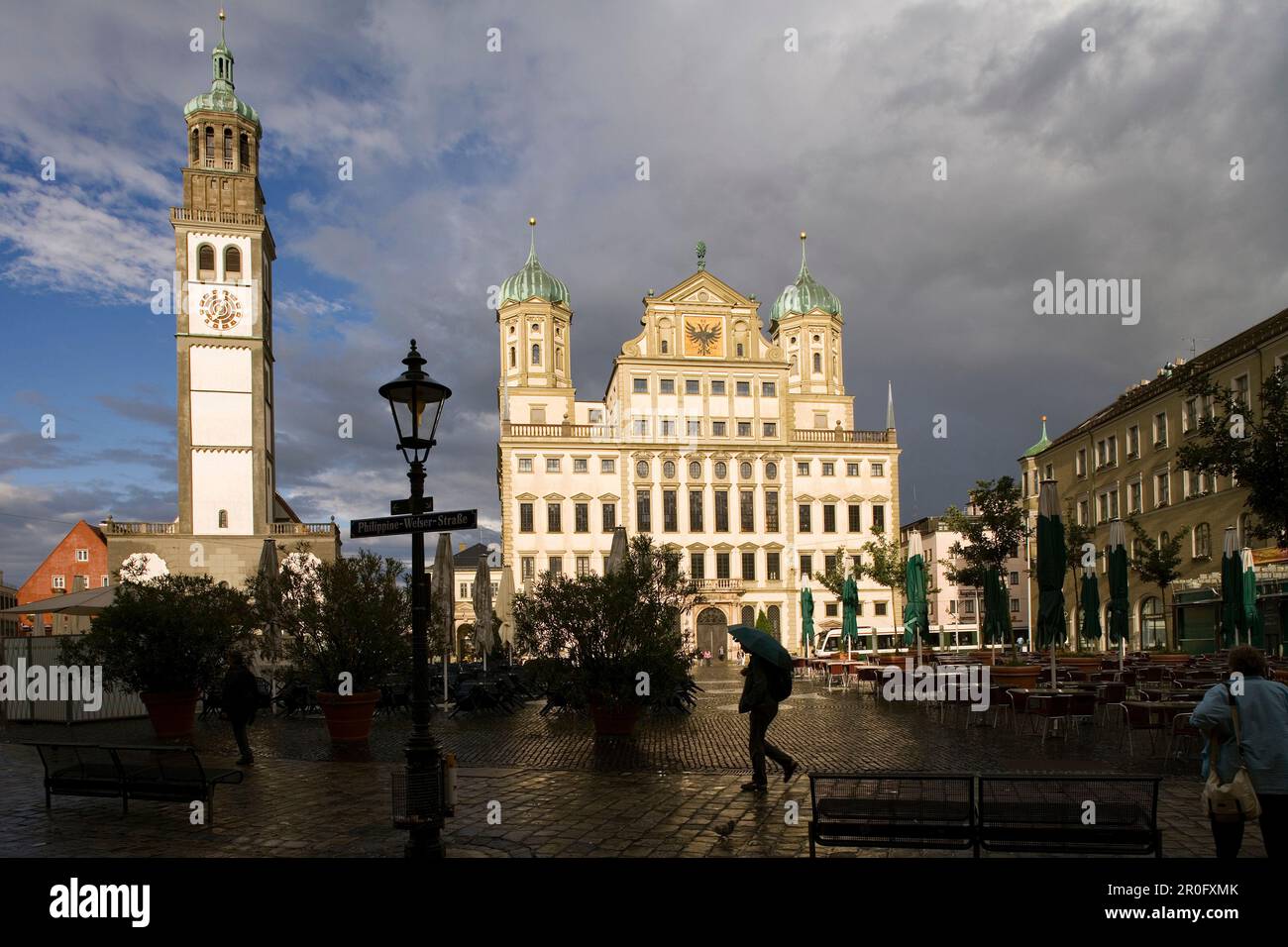 Town hall perlach tower hi-res stock photography and images - Alamy