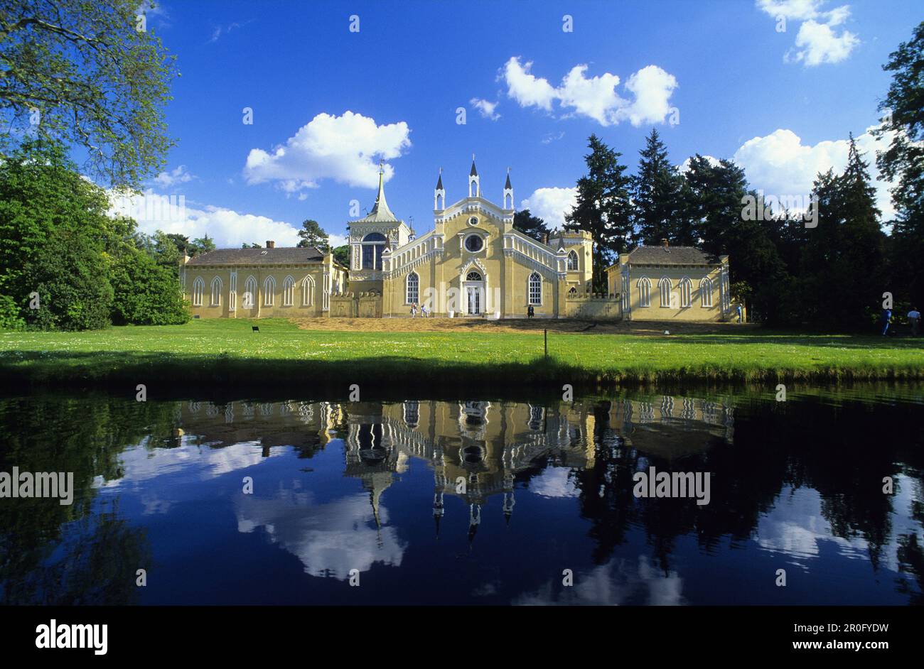 Gothic House, Dessau-Worlitz Garden Realm, Worlitz, Saxony-Anhalt ...