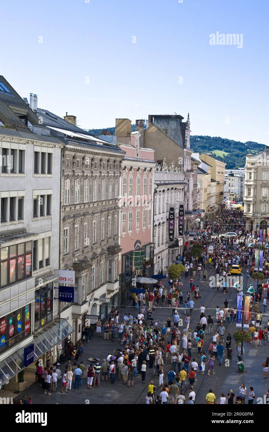 Pflasterspektakel (street art festival), Linz, Upper Austria, Austria ...