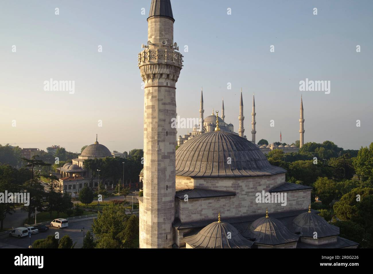 Blue Mosque, Sultan Ahmed Mosque, Sultanahmet Camii and Firuz Aga ...
