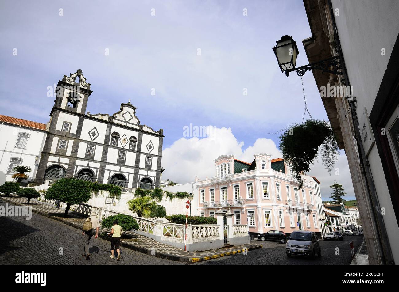 Two church back view hi-res stock photography and images - Alamy