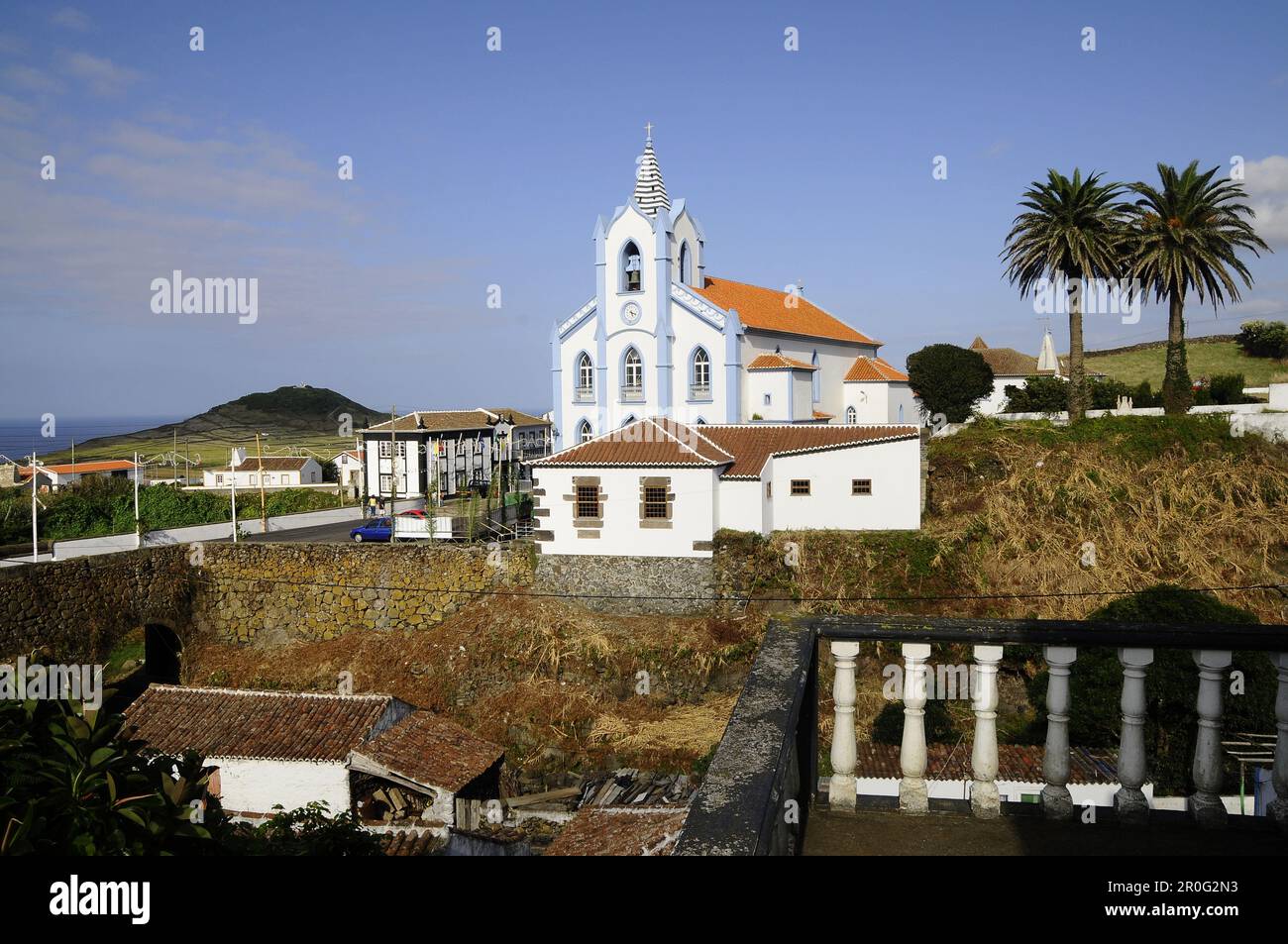 Altares church, Northcoast, Terceira Island, Azores, Portugal Stock ...