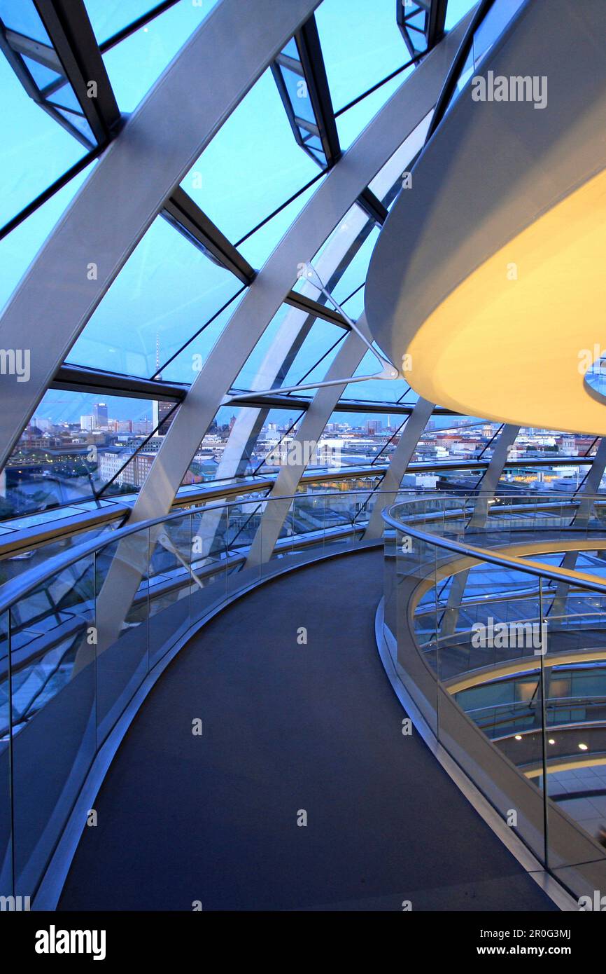 Interior view of the Reichstag Dome, Berlin, Germany Stock Photo - Alamy