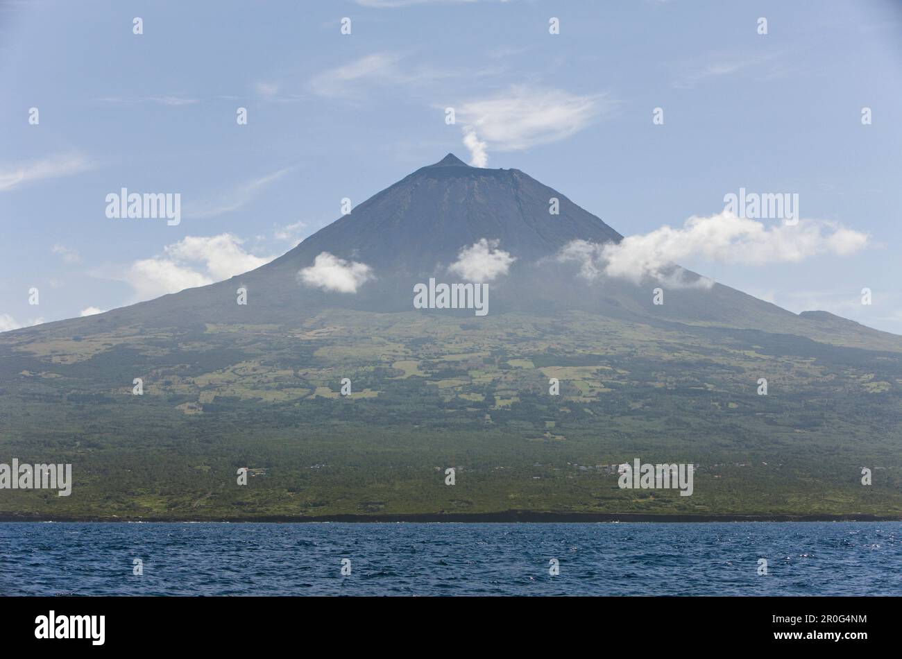 Volcano Mount Pico, Pico Island, Azores, Portugal Stock Photo - Alamy