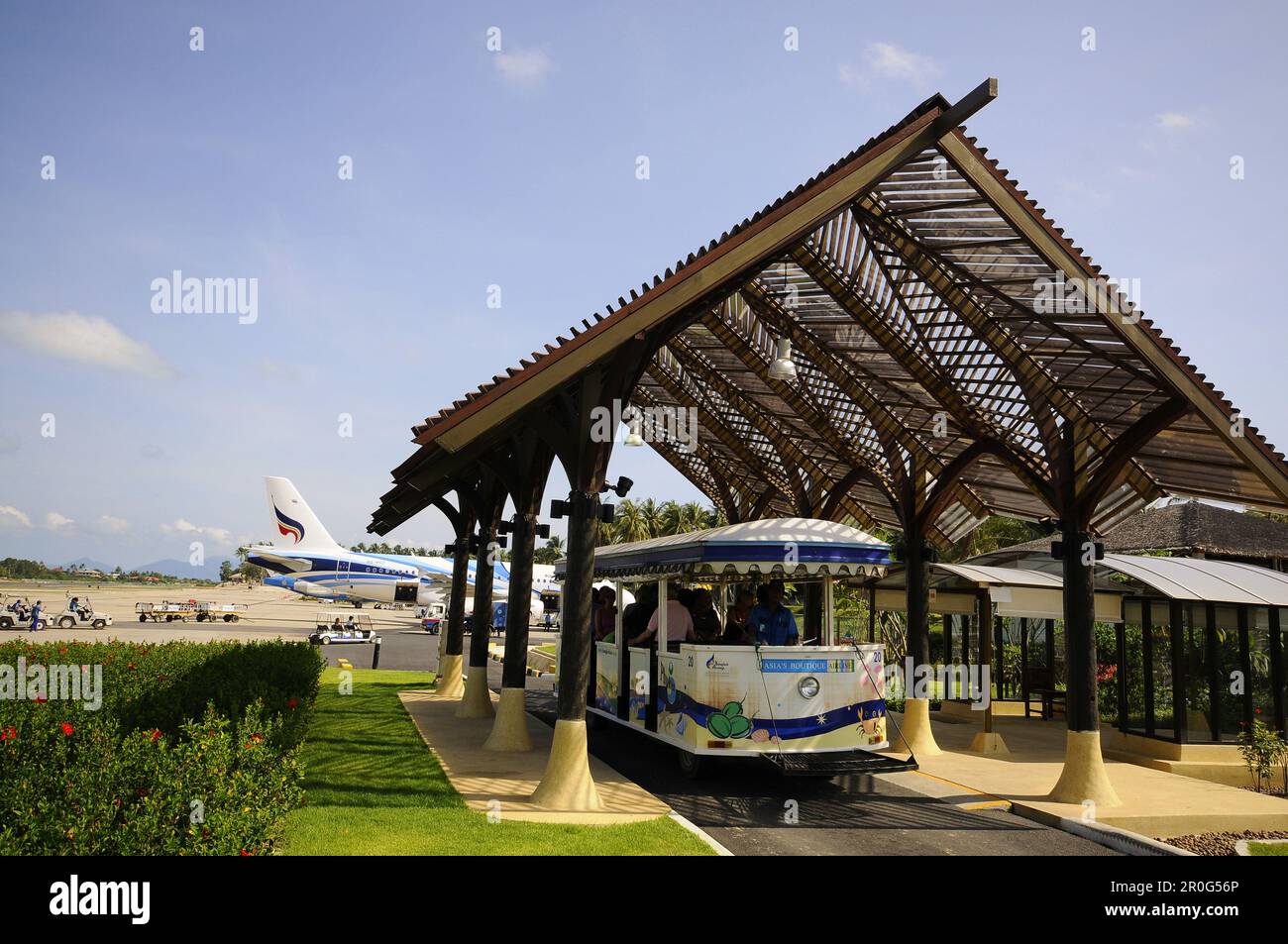 Ko Samui Airport, Thailand Stock Photo - Alamy