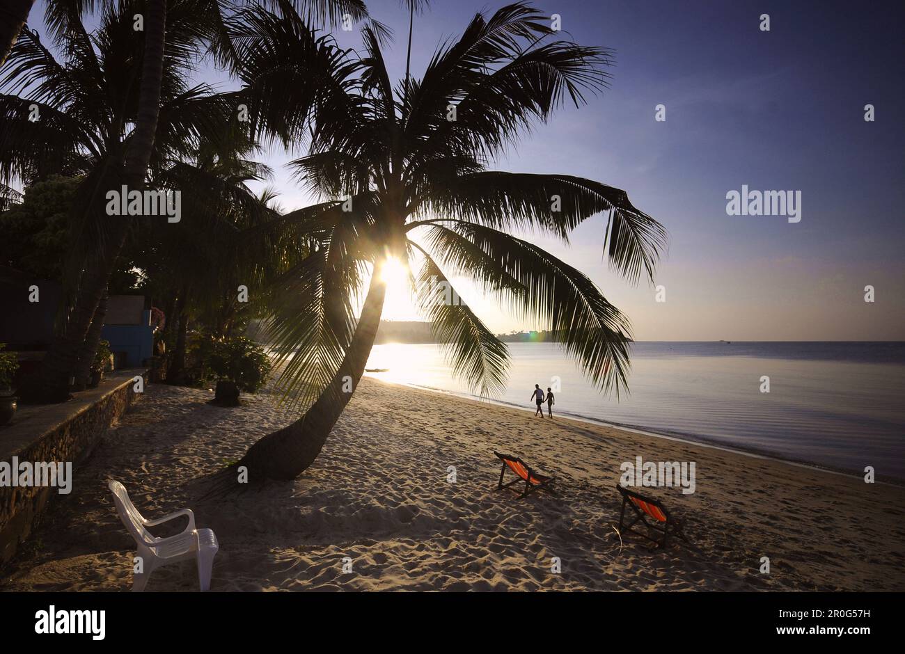 Big Buddha Beach, North coast, Ko Samui, Thailand Stock Photo - Alamy