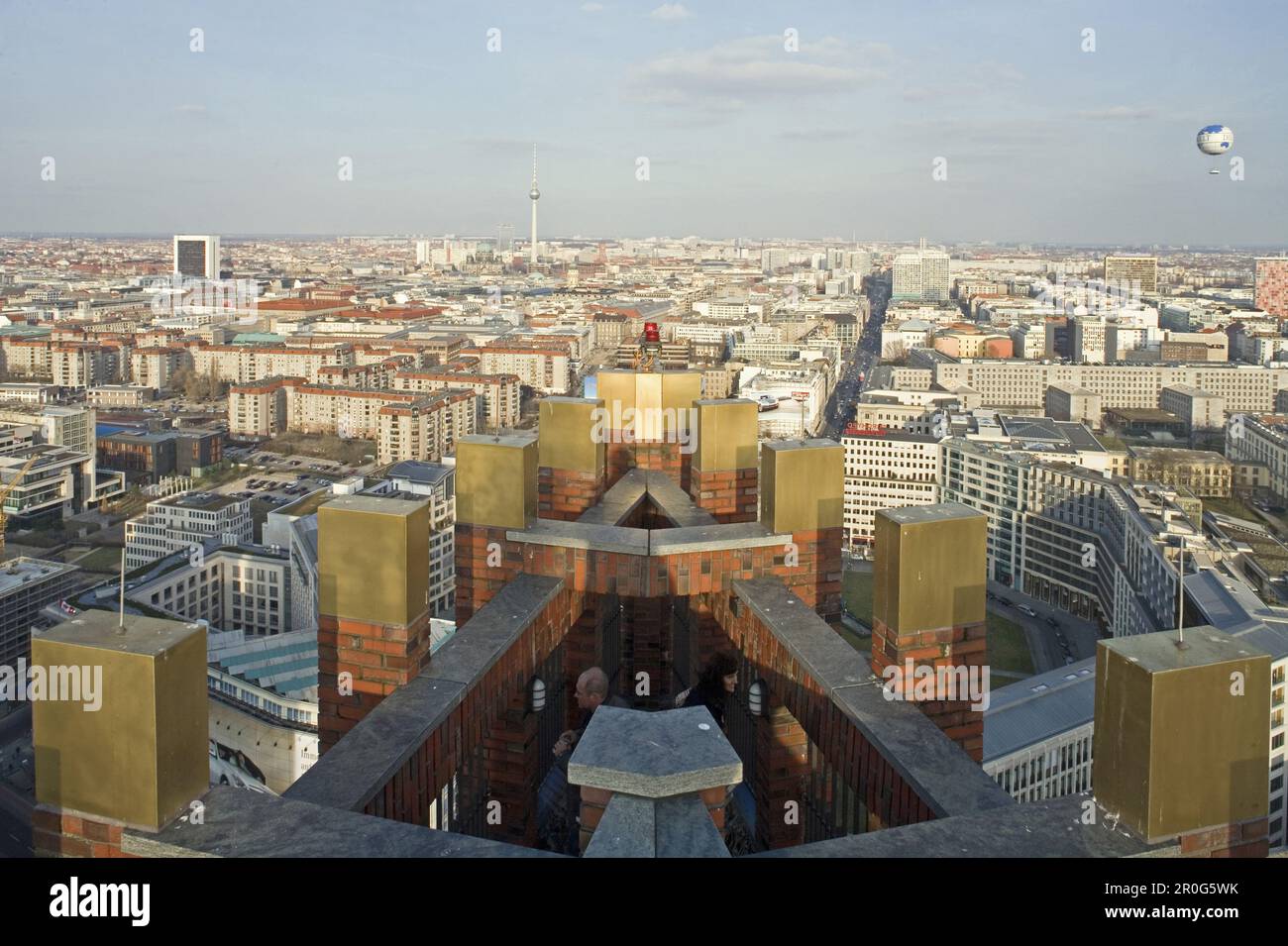 Cityscape of Berlin from Kollhoff-Tower, Germany Stock Photo - Alamy