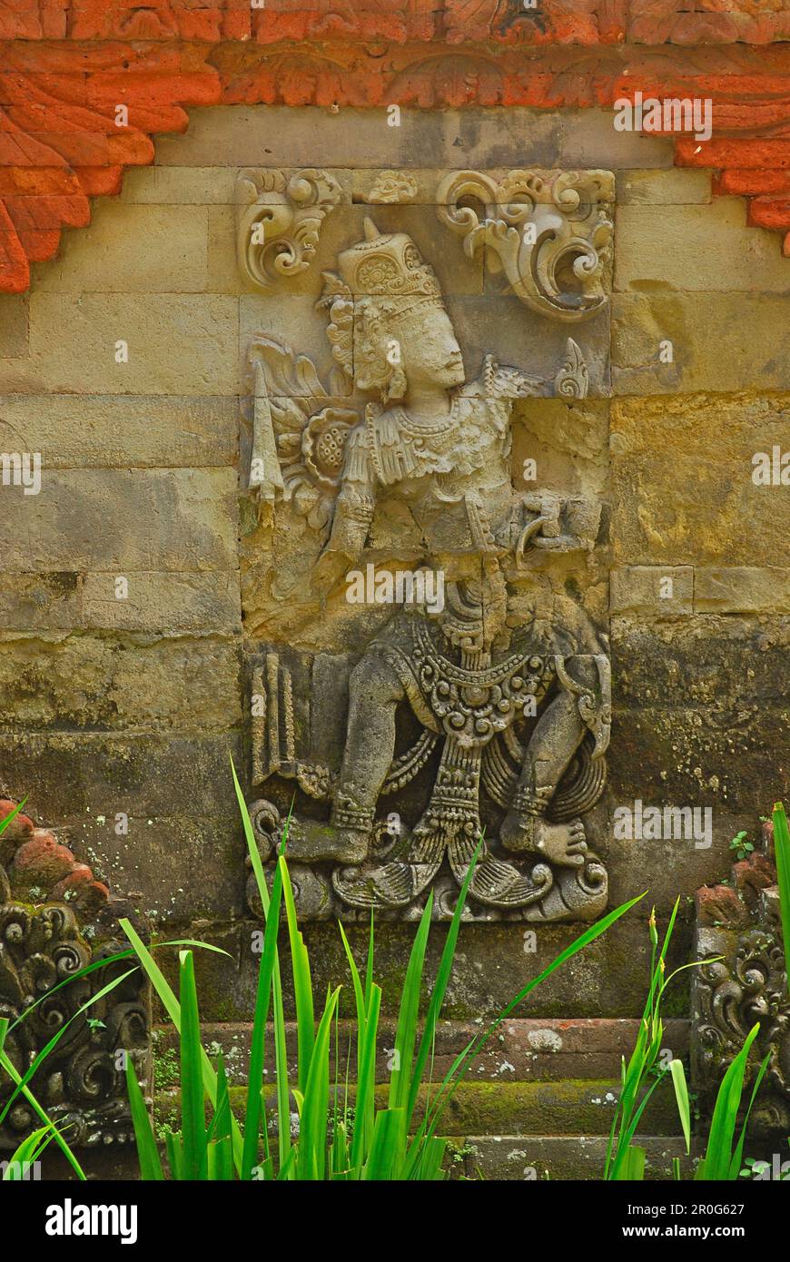 Detail of the Bali museum at Puputan Square, Denpasar, Bali, Indonesia ...