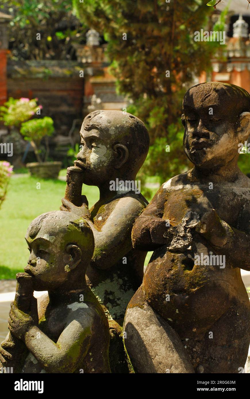 Detail of the Bali museum at Puputan Square, Denpasar, Bali, Indonesia ...