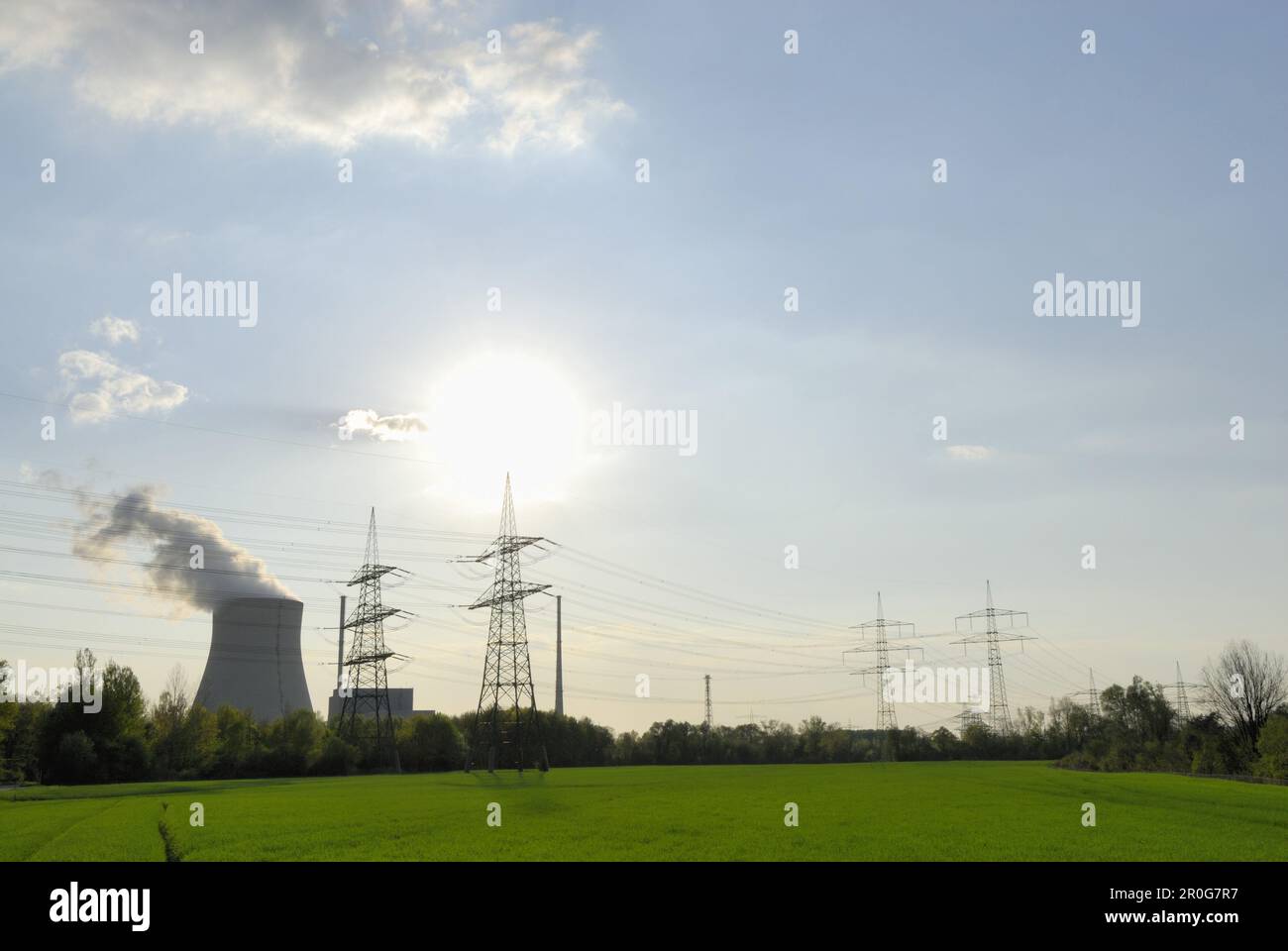 Nuclear power plant isar ii hi-res stock photography and images - Alamy