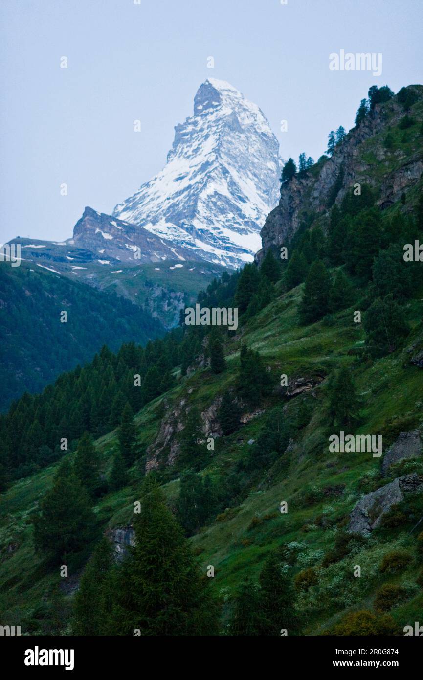Matterhorn, Zermatt, Canton of Valais, Switzerland Stock Photo - Alamy