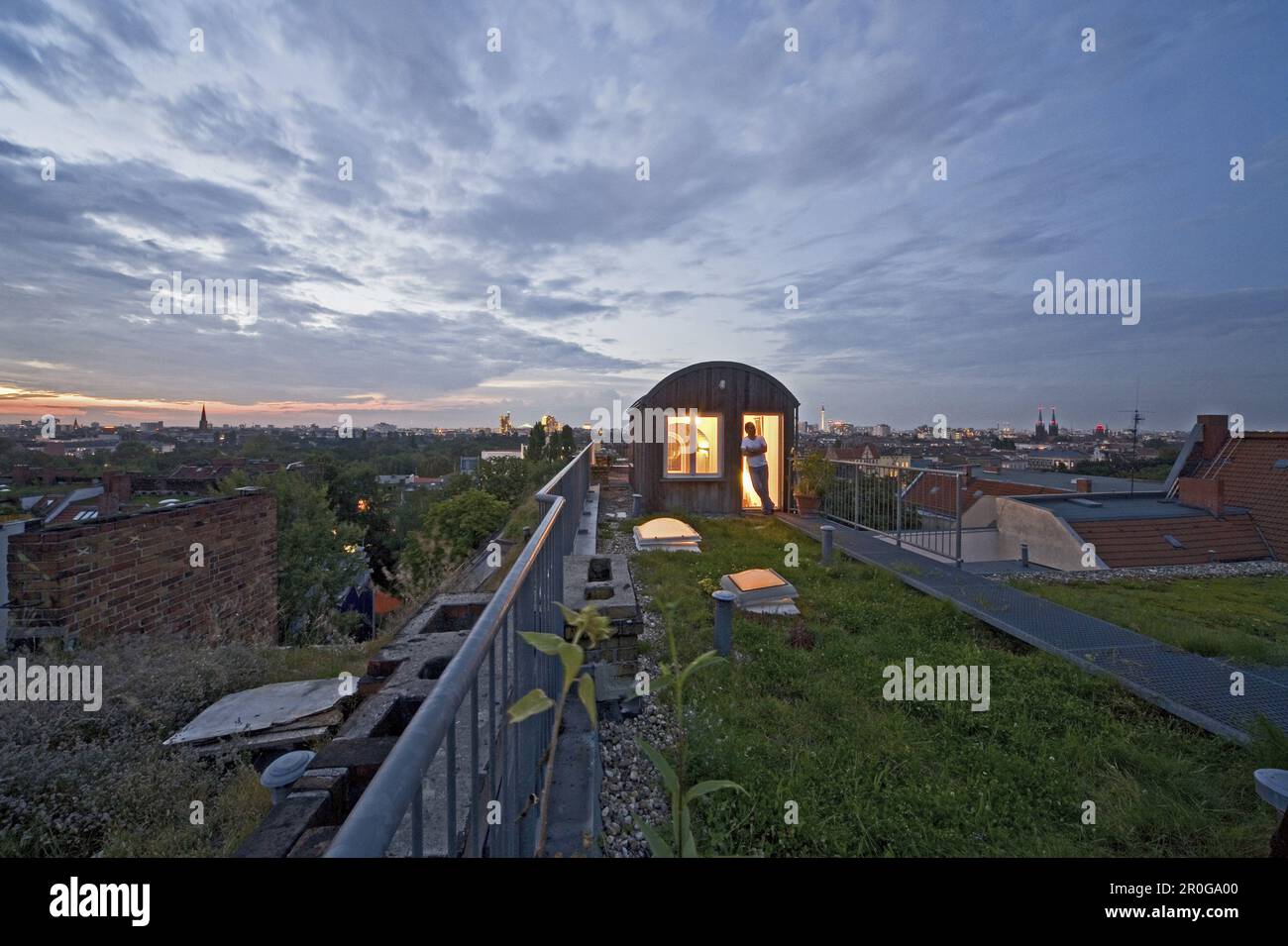 Rooftop studio, Berlin, Germany Stock Photo - Alamy