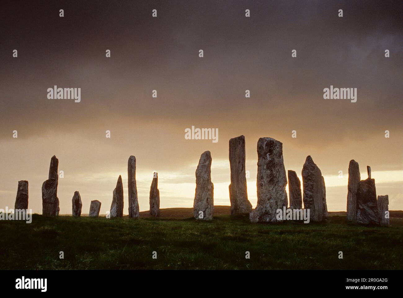 Standing Stones of Callanish, Isle of Lewis, Outer Hebrides, Western ...