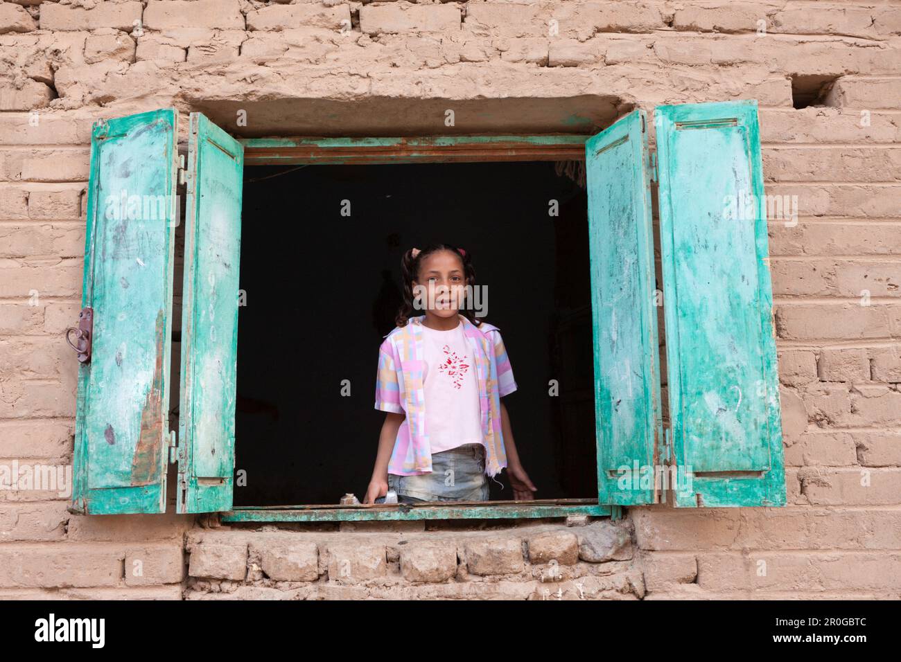 Street Scene of Charga Oasis, Libyan Desert, Egypt Stock Photo - Alamy