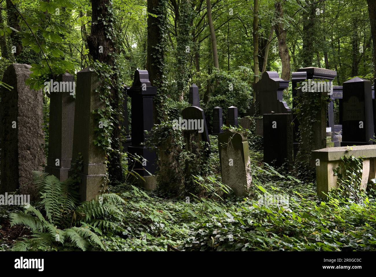 Jewish cemetery in Berlin-Weissensee, it is considered to be the ...