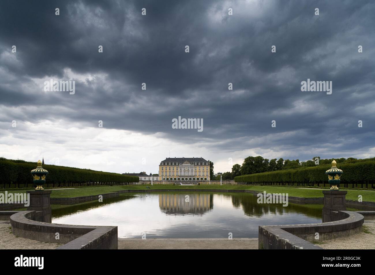 Castle Augustusburg, Brühl, North-Rhine Westphalia, Germany, Europe ...