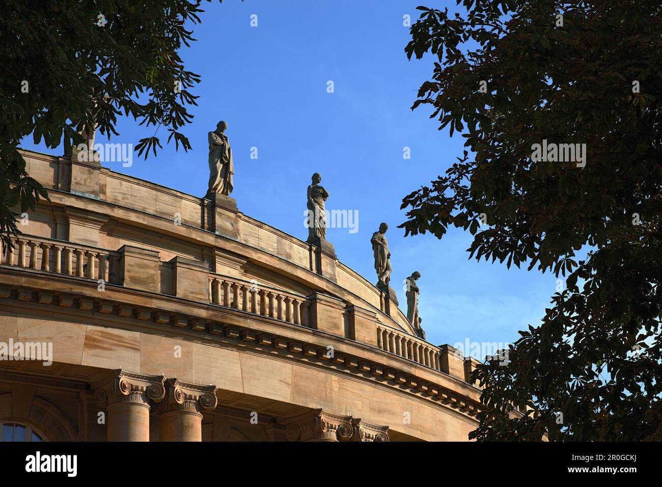 Close-up of the Stuttgart National Theatre, Stuttgart, Baden ... Close-up of the Stuttgart National Theatre, Stuttgart, Baden ...