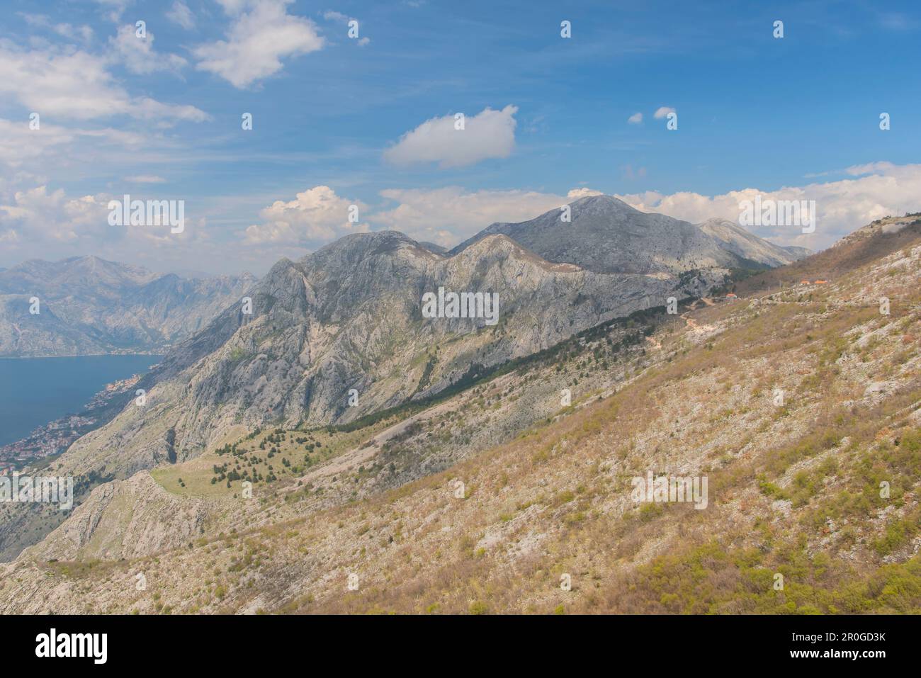 Karst landscape lovcen national park hi-res stock photography and ...