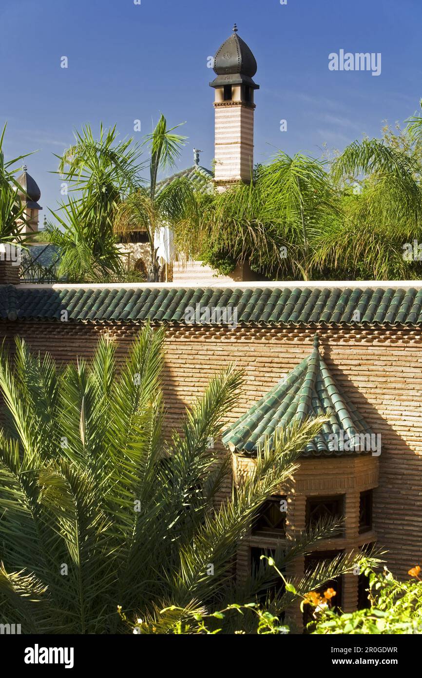Rooftop terrace of Riad La Sultana, Luxury Hotel, Marrakech, Morocco ...