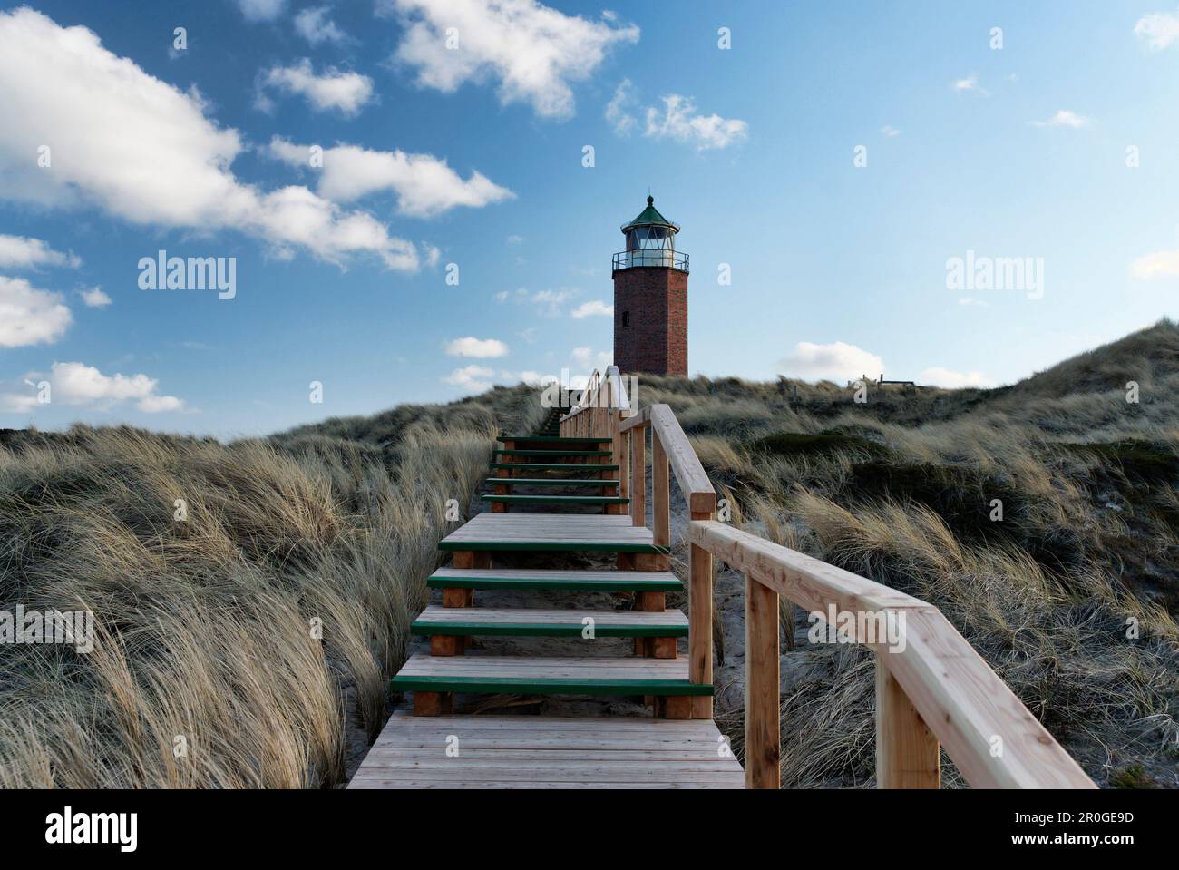 Nature Reserve Dune Countryside on Red Cliff in Kampen, Rotes Kliff ...