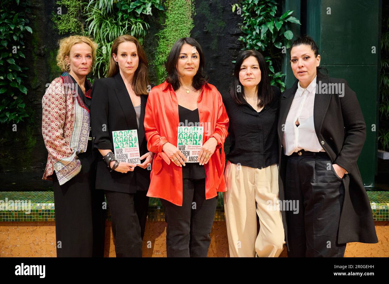 Berlin, Germany. 08th May, 2023. Katja Riemann (l-r), Natalie Amiri ...