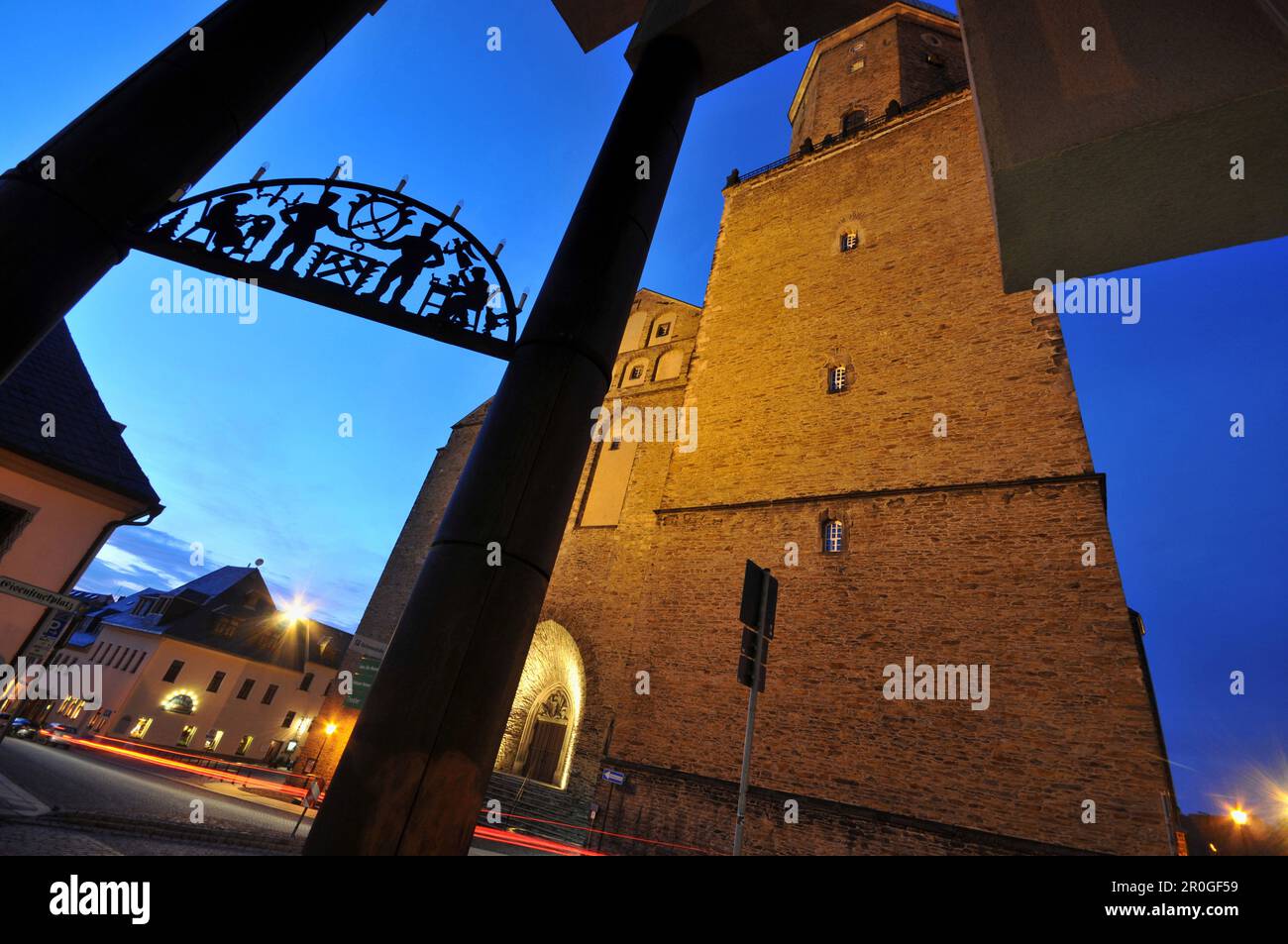 St. Anna Church, Annaberg-Buchholz, Ore Mountains, Saxony, Germany ...