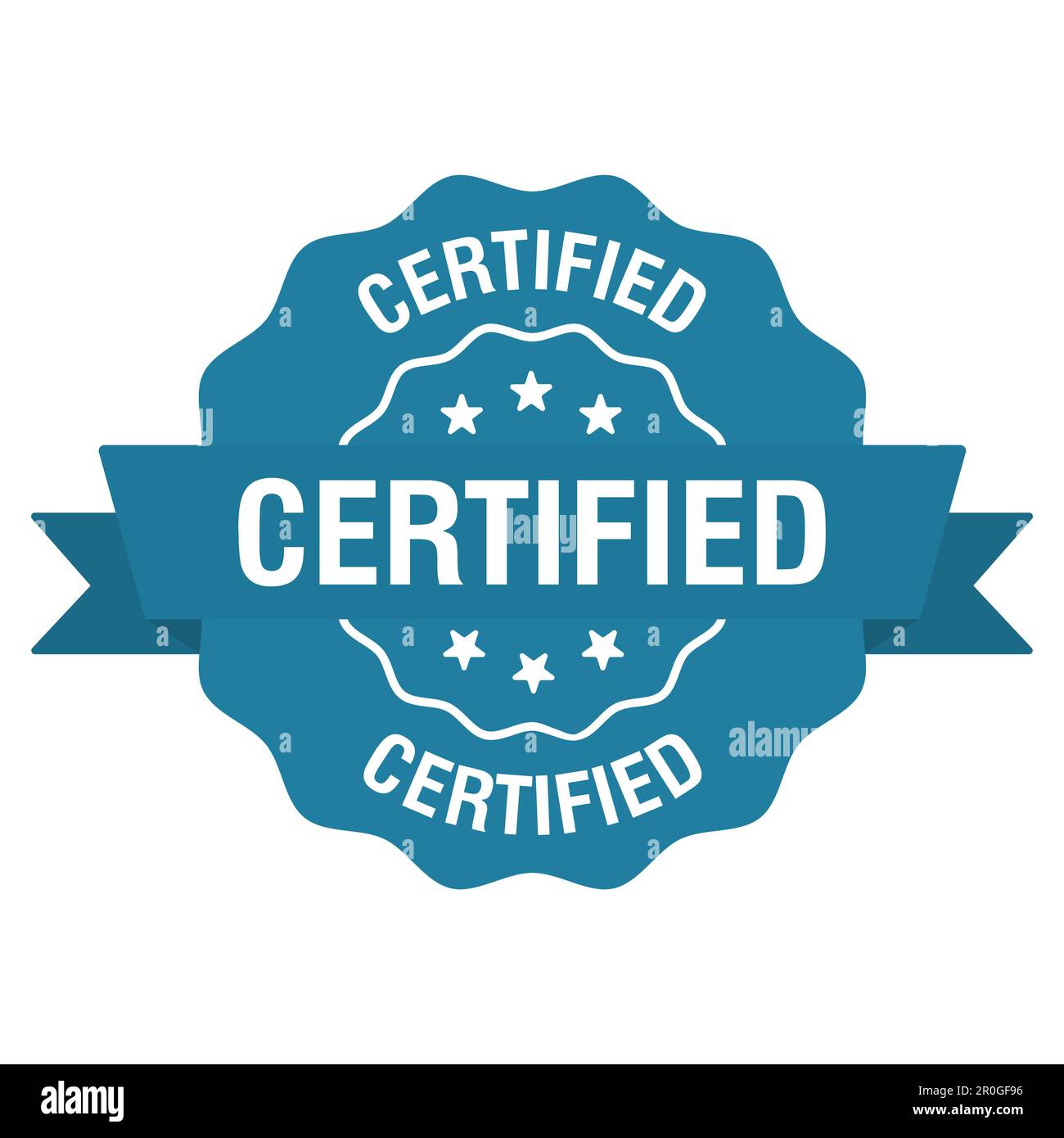 Certified label or stamp. Vector illustration Stock Vector Image & Art ...