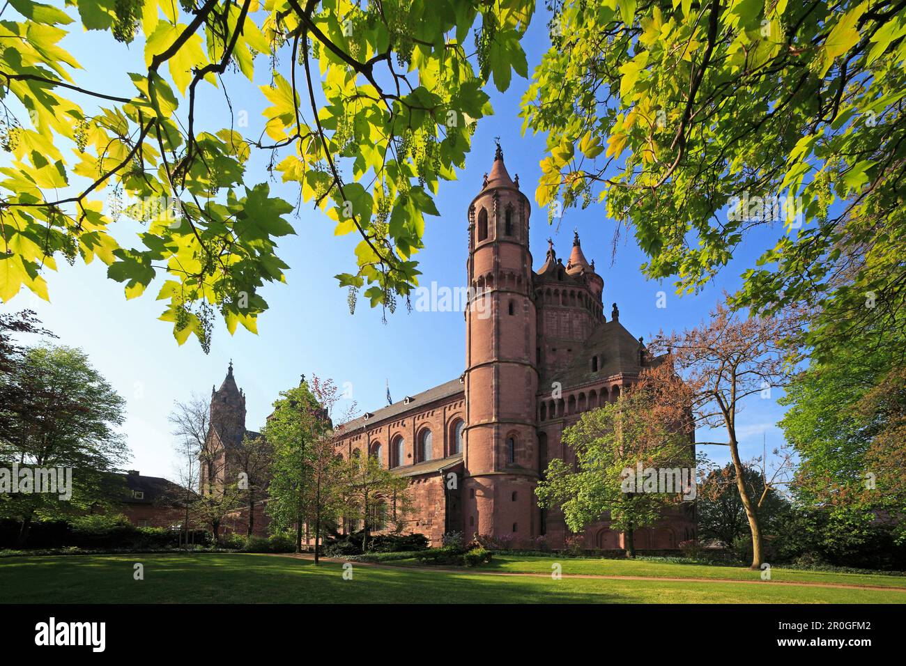 Worms Cathedral, Cathedral of St. Peter, Worms, Rhine, Rhineland ...