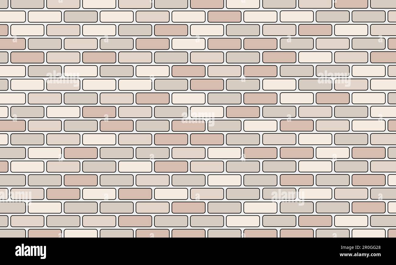 Different colors brick wall texture Stock Vector Images - Alamy